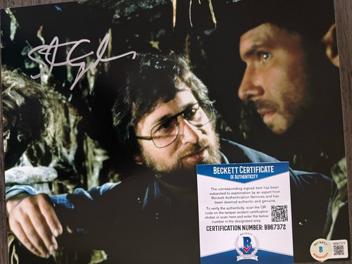 Steven Spielberg Beckett BAS Certified Signed Indiana Jones Photo 8x10 ...