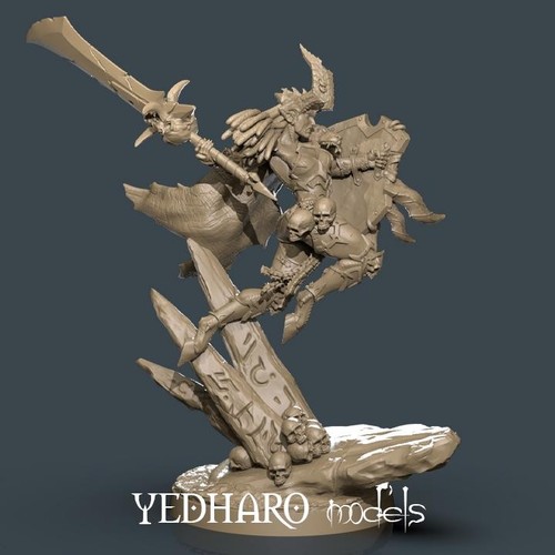 Yedharo Demon Princess | 12K RESIN | DnD | Fantasy | RPG Tabletop ...