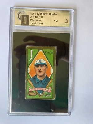 1911 T205 Piedmont James Scott Chicago White Sox VG 3 | eBay
