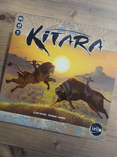 Kitara Board Game iello 2020 Area Control Strategy 2-4 Players Complete ...