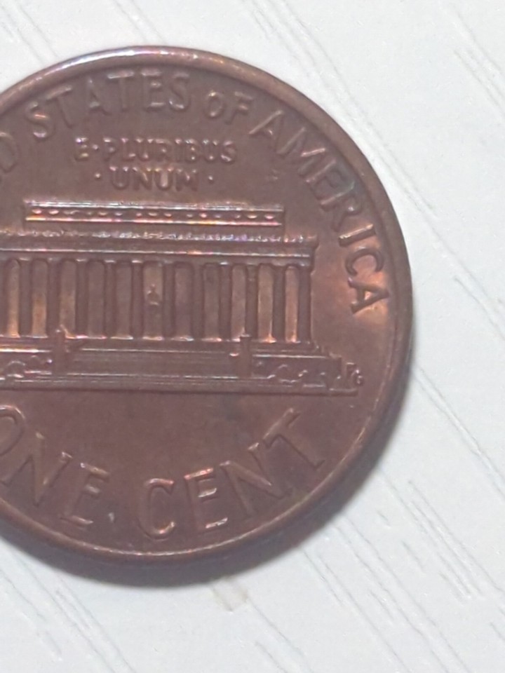 1992 No Mint Mark Lincoln Memorial Penny Rim Error | eBay