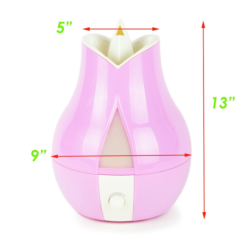 Ultrasonic Air Humidifier Cool Mist Purifier 3L Adjustable for Hotel ...