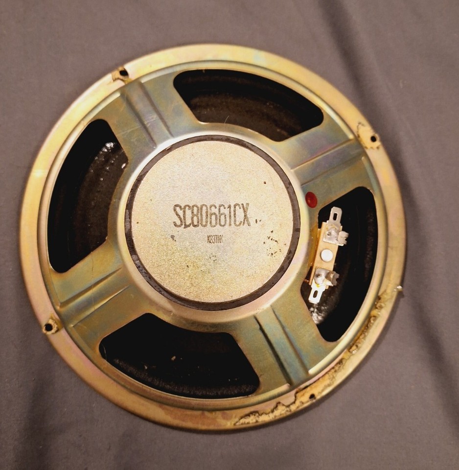 Fisher/Sanyo 8" MS-127 Woofer 8 Ohm. P/N SC-80661-CX. Working | eBay