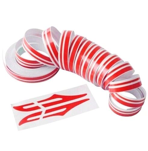 Red Vinyl Pinstriping Stripe Line Car Tape 32Feet Decal Sticker 1/6" 1/ ...