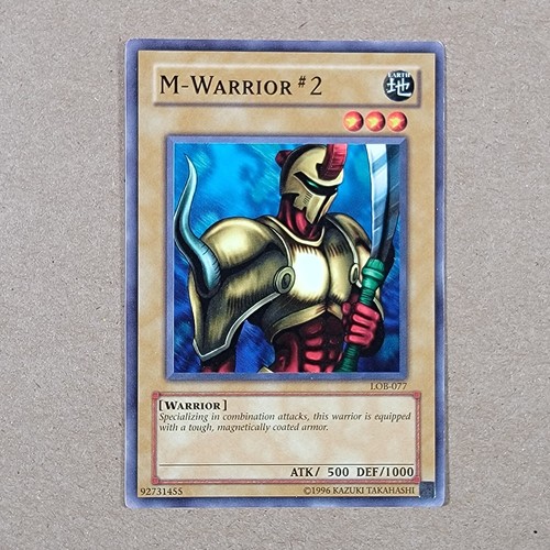 Yu-Gi-Oh! TCG M-Warrior #2 Common Card LOB-077 LP | eBay