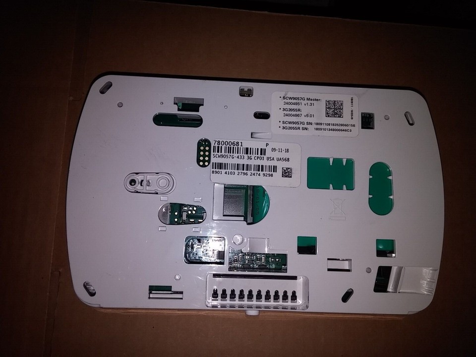 New DSC Impassa SCW9057G-433 Alarm Control Panel | eBay