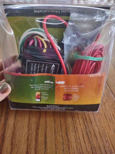 Hopkins Converter Kit 4 Flat With Power Taillight Converter | eBay