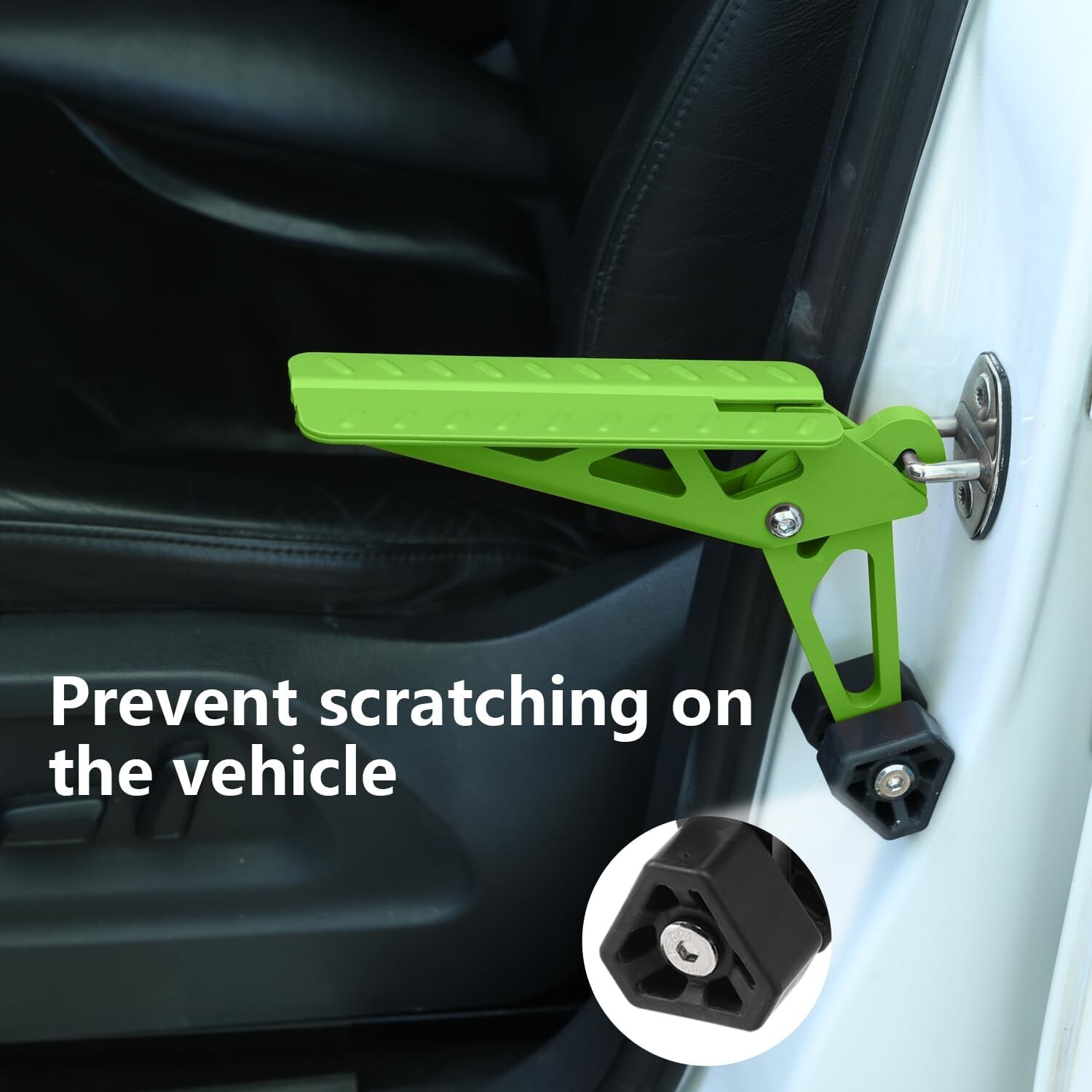 TOOENJOY Universal Foldable Car Door Step Latch Hook Mini Pedal Ladder ...