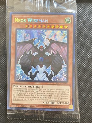YuGiOh! - Neos Wiseman BLC1-EN007 Secret Rare Limited Edition New ...