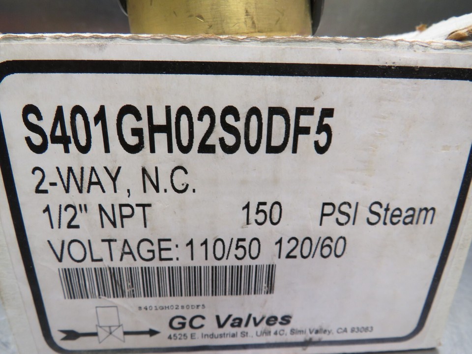 GC Valves S401GH02S0DF5 Valve 120V | eBay