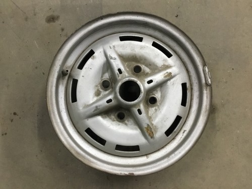 VW sport wheel 8 slot Super beetle genuine vintage bug 68 to 79 ghia ...