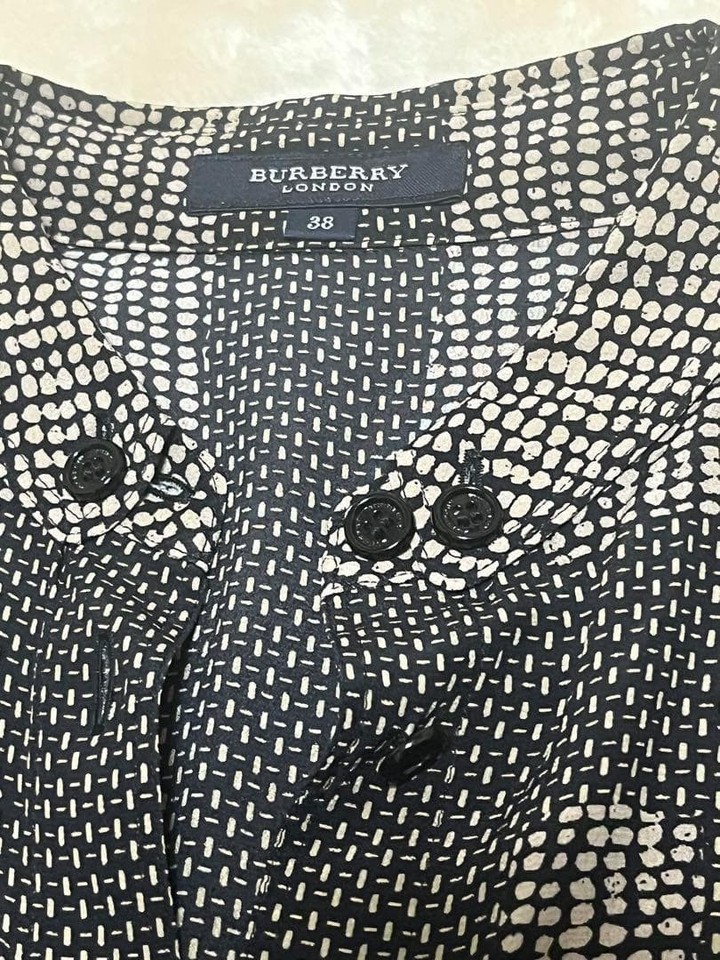 Burberry London Long Dress Brown Size 38 From Japan | eBay