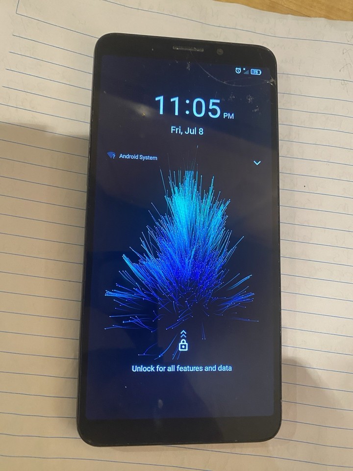 TCL PHONE, LOCKED, CRACK ON EDGE OF SCREEN | eBay