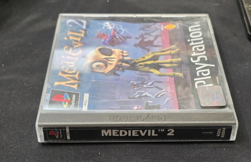 Medievil 2 PS1 PLAYSTATION Original Empty Case Only *NO GAME DISC ...