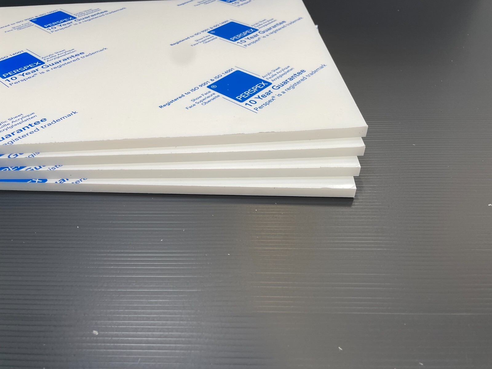 8mm Opal Cast Acrylic 050, 36% Light Transmission. | eBay UK