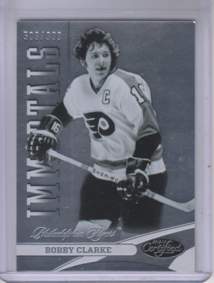 2012-13 Certified #122 Bobby Clarke IMM Card /999 | eBay