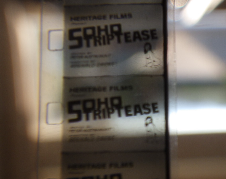 SOHO Striptease 8mm Film Black & White Reel Projector | eBay UK