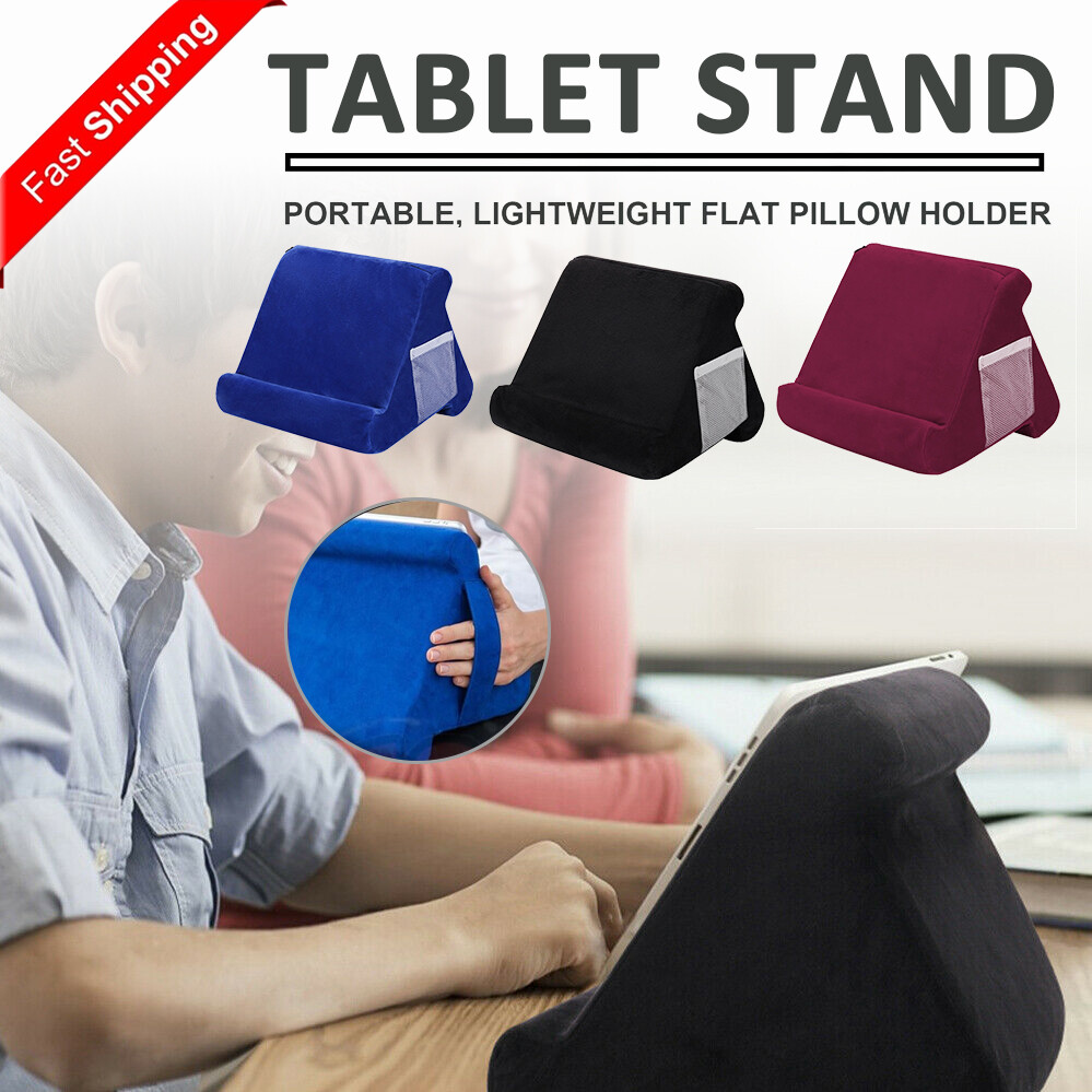 Universal PC Stand For iPad Pad Cushion Tablet Pillow Reading Holder ...