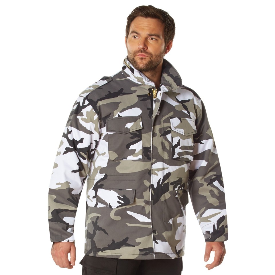 M-65 Field Jacket Army Tactical Field Combat M65 with Liner by Rothco ...