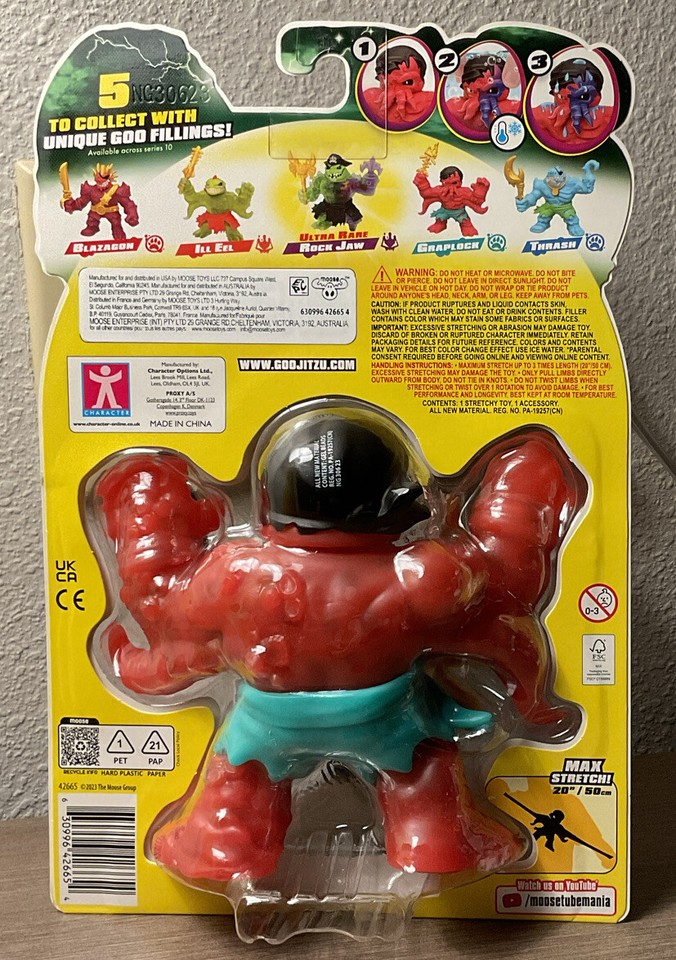 Heroes Of Goo Jit Zu Cursed Goo Sea Graplock Hero Pack | eBay