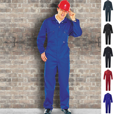 Blue Castle Boiler Suit Zip Front Coverall Overalls Workwear | eBay UK