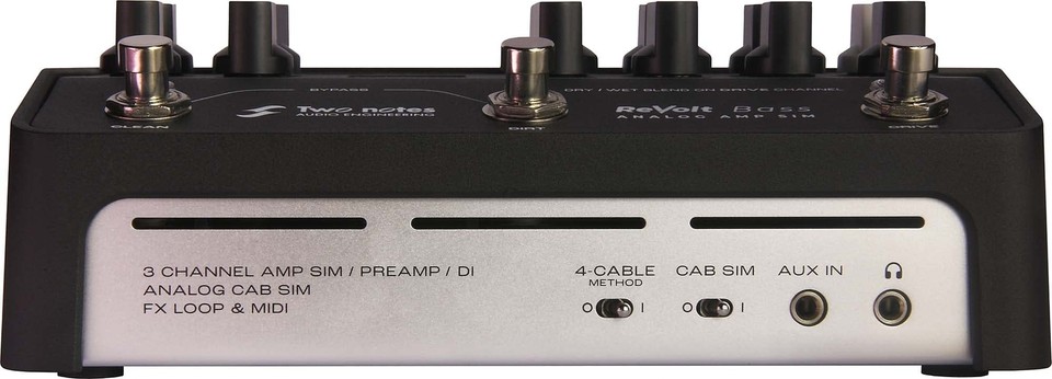 Two Notes ReVolt Bass Analog Amp Simulator for Bass [Official Import ...