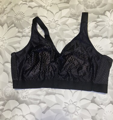 Chantelle C Magnifique Soft Cup Wireless Minimizer Bra 36DDDD Black ...