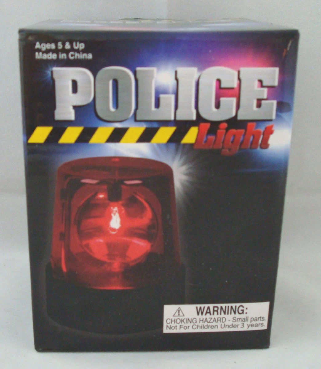 Rotating Police Lights Party