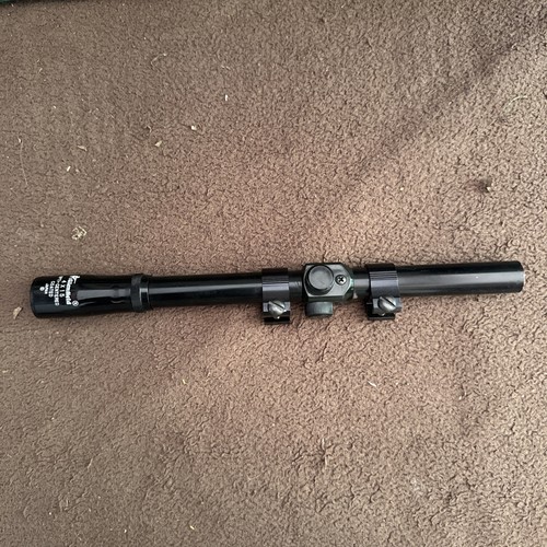 Glenfield 4x15 Opti-Centered Coated Rifle Scope w/ Original Mount, Made ...