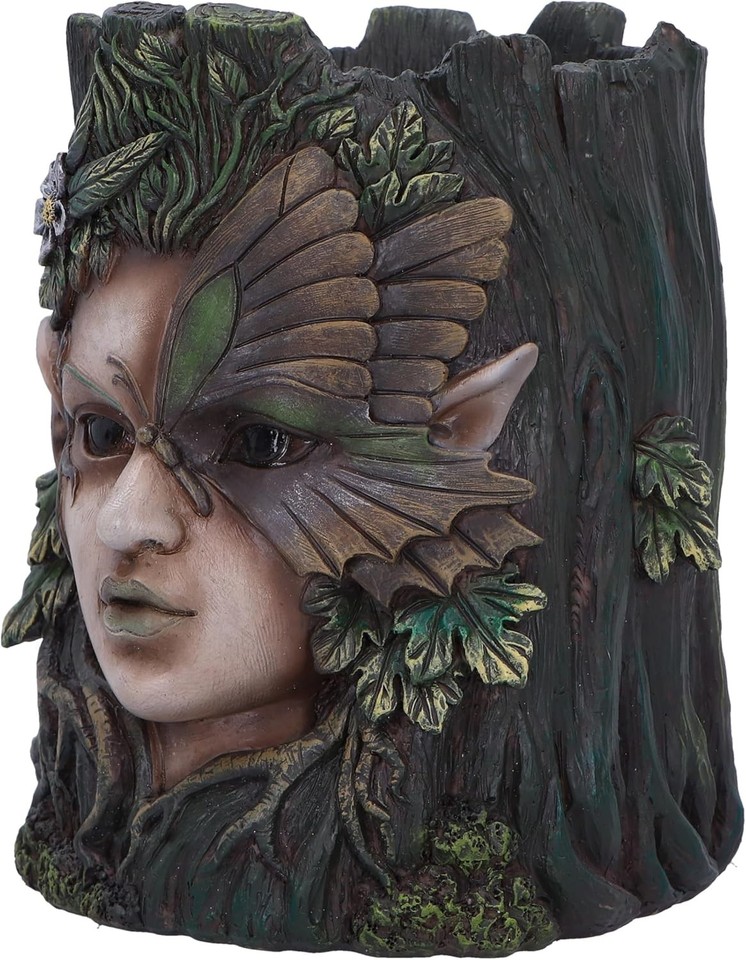 Nemesis Now Flora Tree Goddess Face Planter 17.3cm, Resin, Brown, Cast ...
