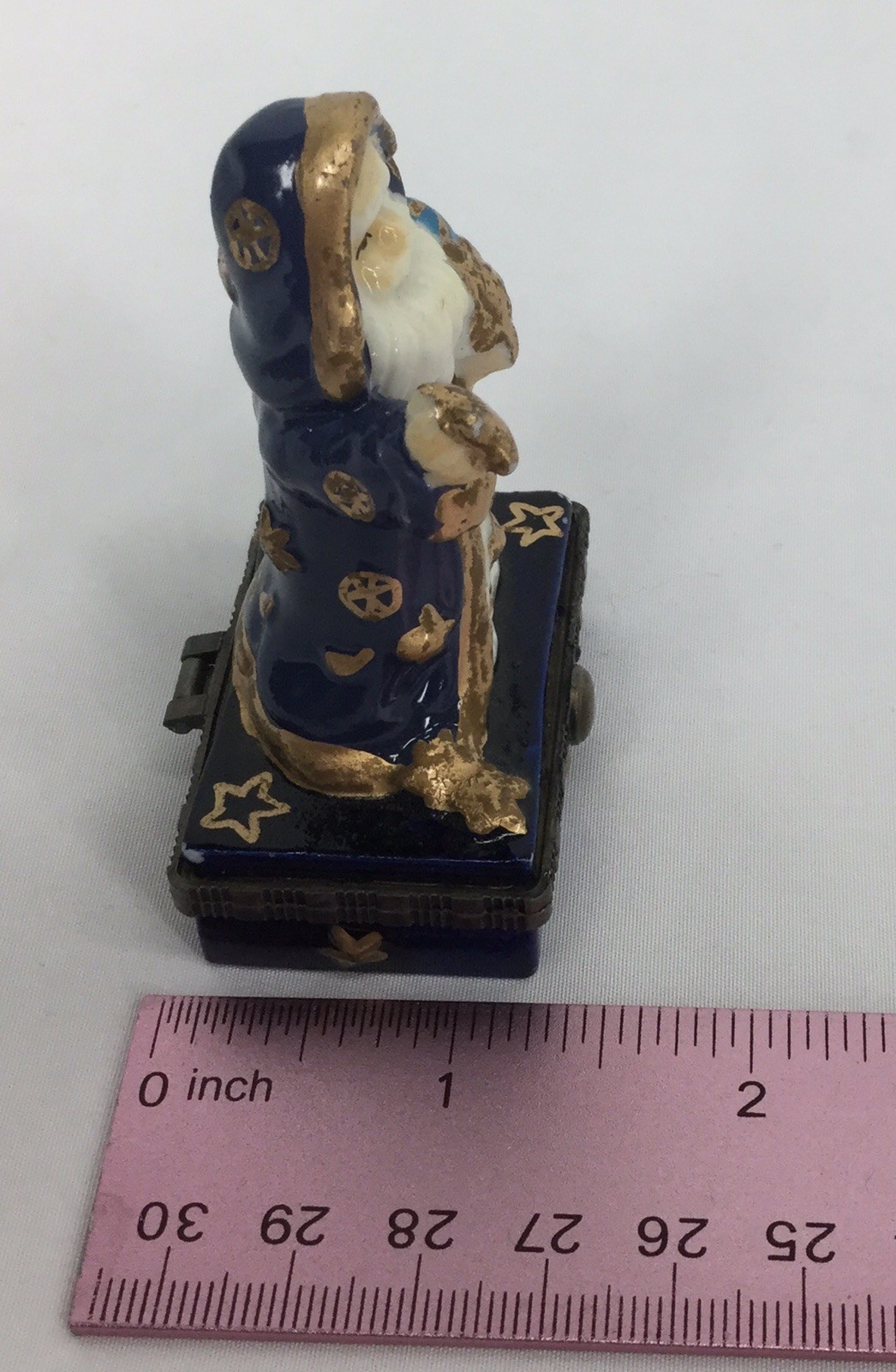 Santa Or A Wizard Trinket Box Vintage 180308TAW/WWC | eBay