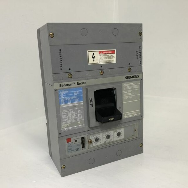 Siemens Sentron Series SJD69400NT 400A 480/600 V AC Circuit Breaker for ...