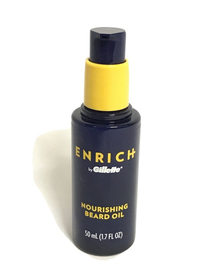 Gillette Enrich Men's Nourishing Beard Oil - 1.7oz for sale online | eBay