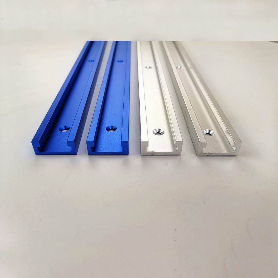1000mm Aluminium T-Track T-Slot Miter Jig Fixture Tool Woodworker ...