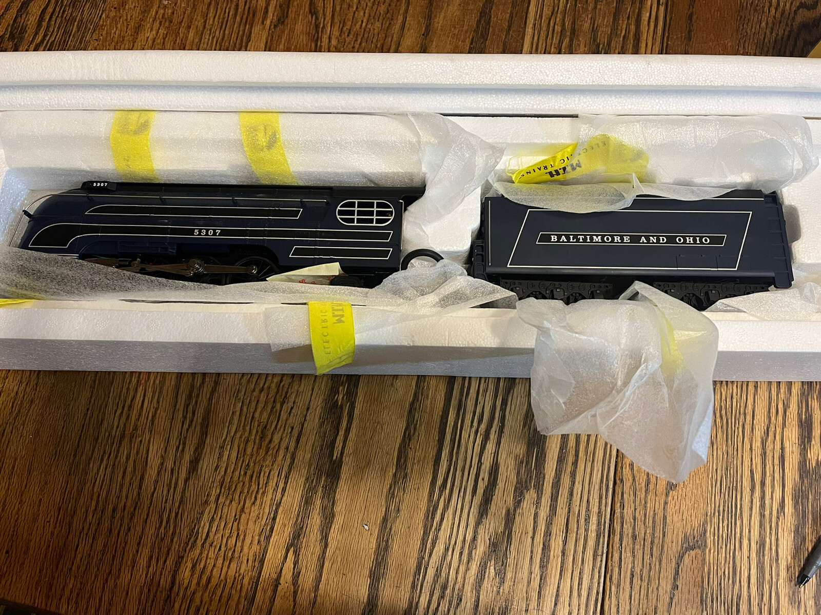 RARE MTH 30-1439-1 Baltimore & Ohio Forty Ninety Steam Engine - O Gauge ...