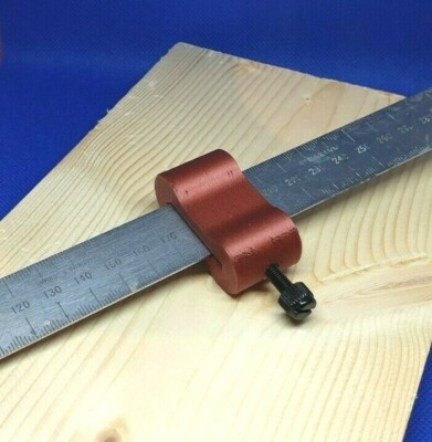 Ruler stop joiners joinery tool depth marking gauge square scribe steel ...
