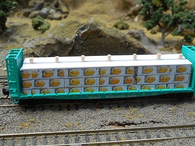 N Scale Load for 52 ft Bulkhead Flat Car 2 for 1 | eBay
