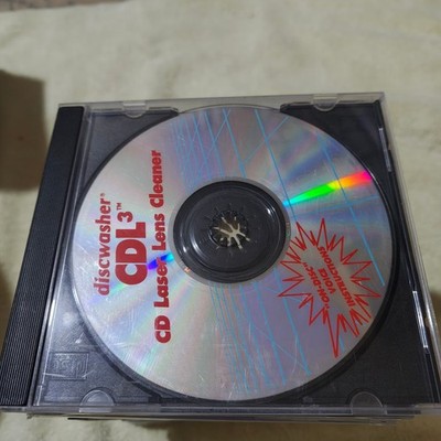 Discwasher CDL3 CD Laser Lens Cleaner DVD Keep Case Multi-Platform | eBay