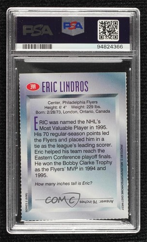1995 Sports Illustrated for Kids Series 2 - Eric Lindros #399 for sale ...