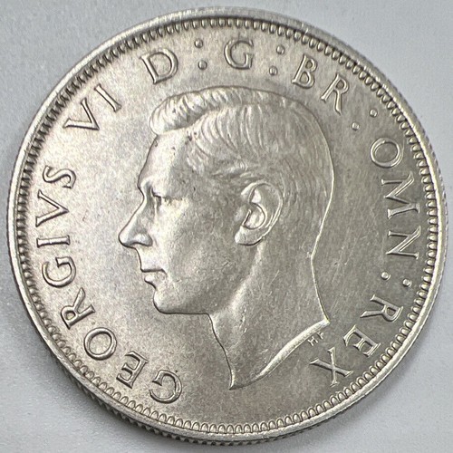 1946 Half-Crown | British Silver Coin | George VI | Very Fine Grade ...