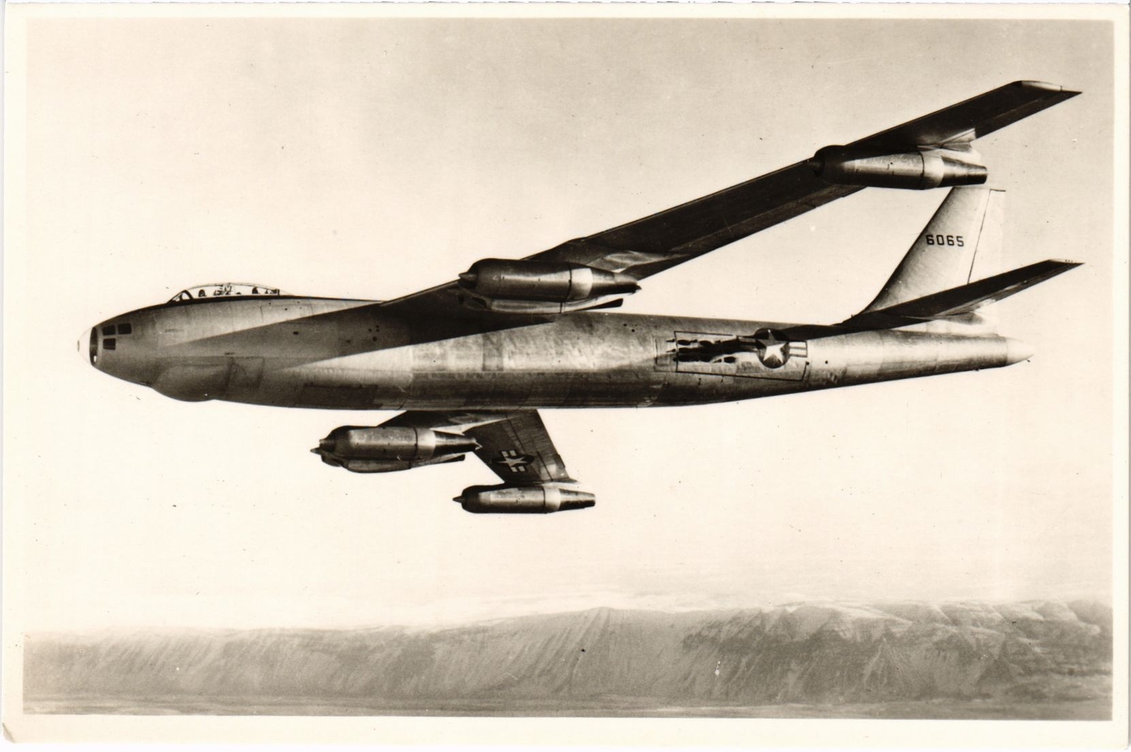 PC AVIATION AIRCARFT BOEING XB-47 STRATOJET REAL PHOTO (a42225) | eBay