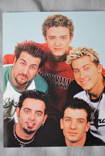 NSYNC Music Group Boy Band Team Photo By Jeffrey Mayer J-14 Teen ...