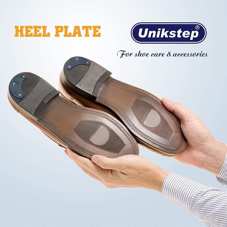 Unikstep 6 Pairs Shoe Heel Plate Tap, Side Worn Repair Red, Khaki | eBay