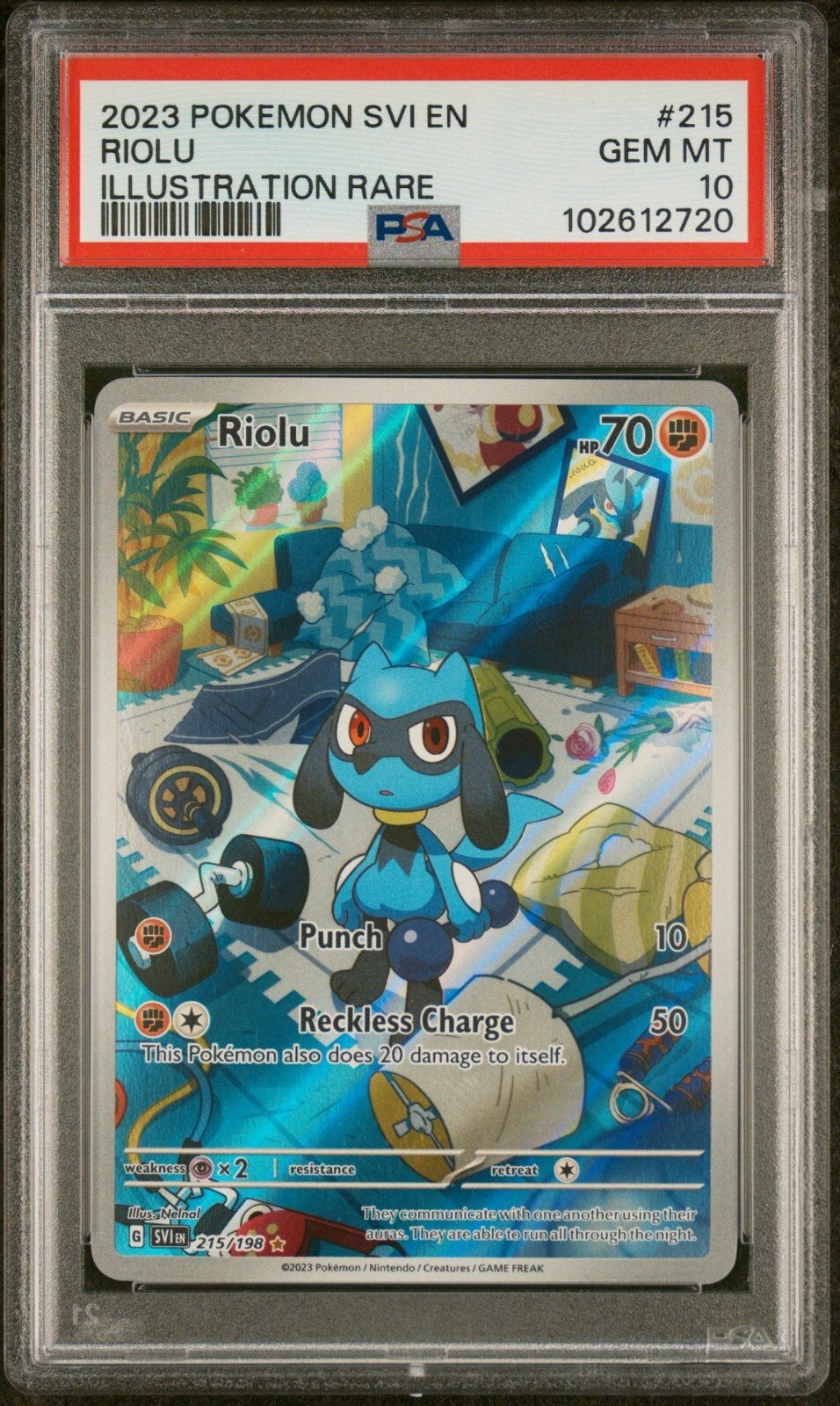 Riolu 2023 Scarlet & Violet #215/198 Illustration Rare Price Guide ...