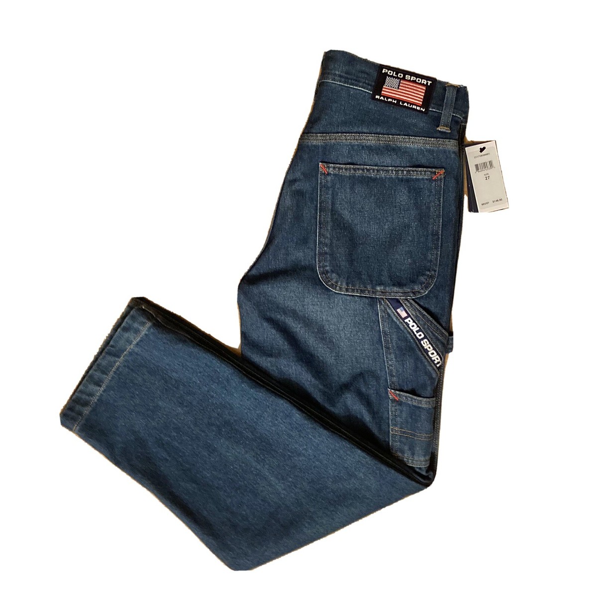 New Ralph Lauren Polo Sport 90s Style Carpenter Jeans New Ralph Lauren Polo Sport 90s Style Carpenter Jeans