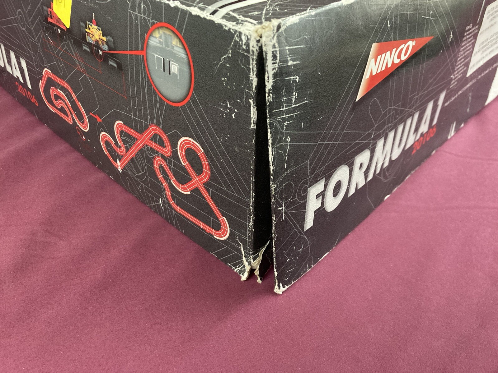 Ninco Formula 1 #20106 1/32 Scale Slot Car Track Set System - with 2 ...