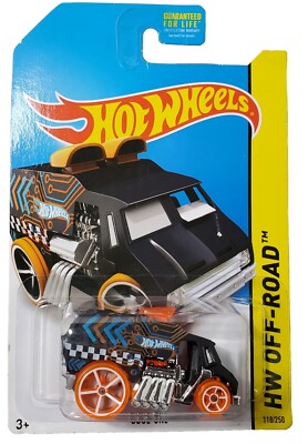 2014 Mattel Hot Wheels HW Off-Road Test Facility Series COOL-ONE Van ...