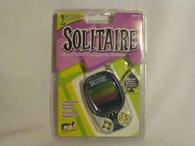 MGA Solitaire Keychain Classics key chain video game *sealed new ...