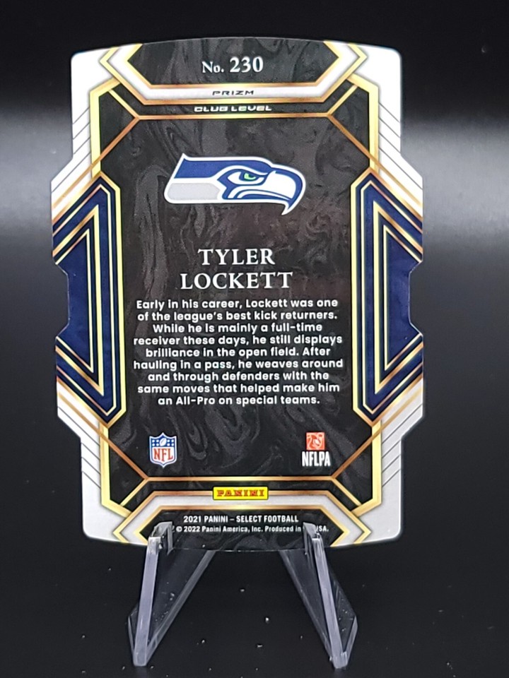 Tyler Lockett 2021 Panini Select Club Level Yellow and Red Die-Cut | eBay