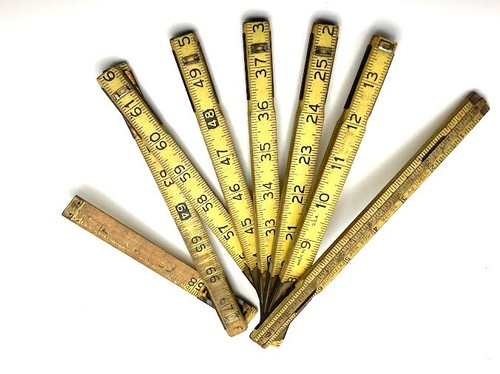 Vintage Stanley Four Way Extension Wooden 6' Long Ruler 35-226 Folding ...